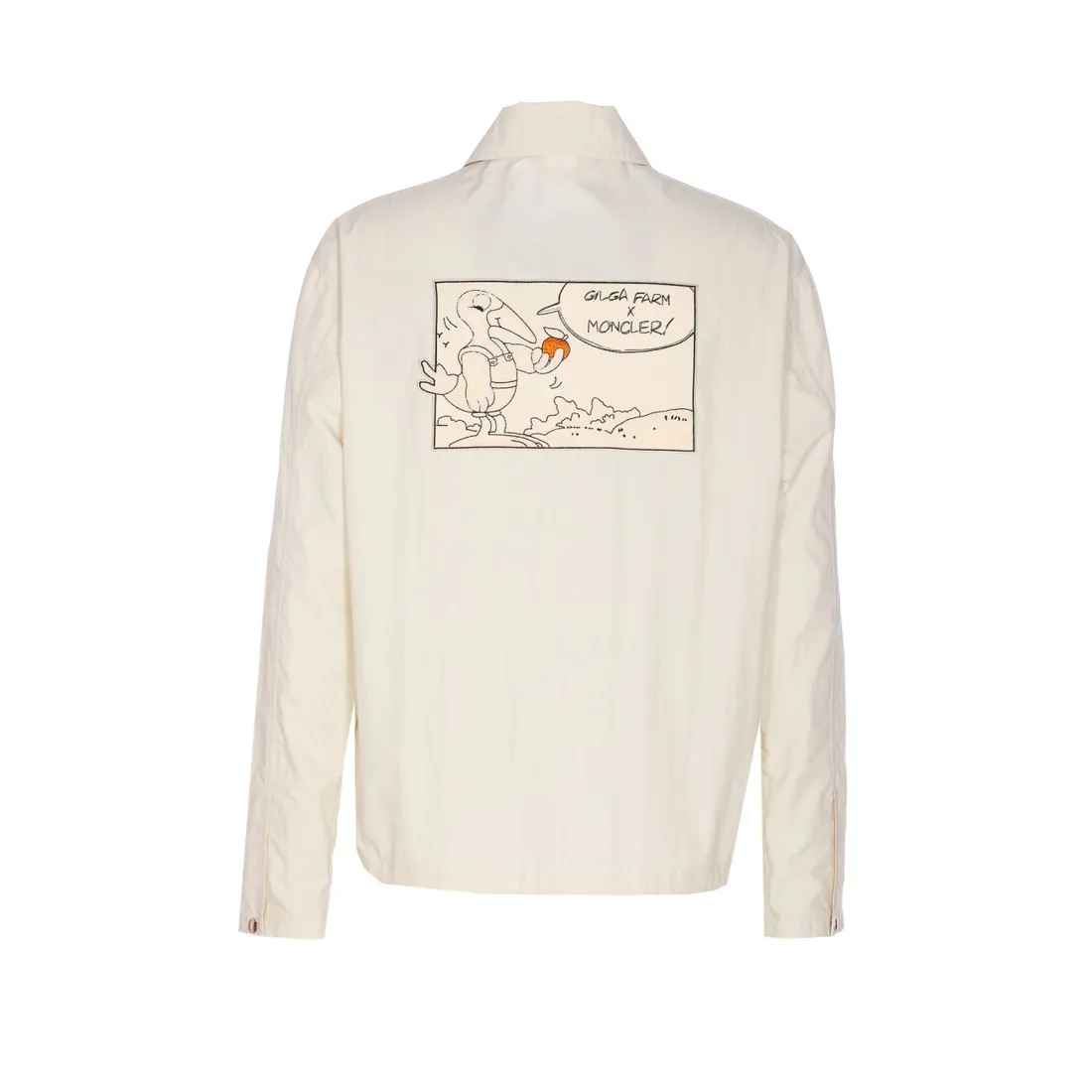 MONCLER X GILGA FARM BY DONALD GLOVER SATSUMA SHACKET 1A000 06/597F902B ...