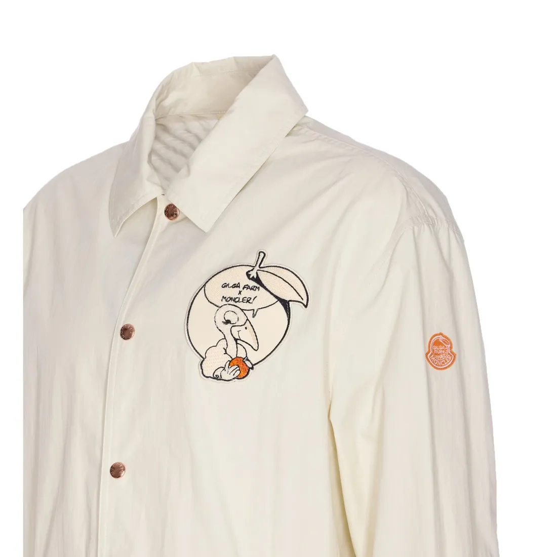 MONCLER X GILGA FARM BY DONALD GLOVER SATSUMA SHACKET 1A000 06/597F902B ...