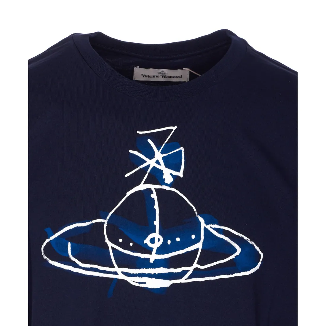 DRAWN ORB LOGO CLASSIC T-SHIRT 3G01003W/J001MK401 | Bruna Rosso