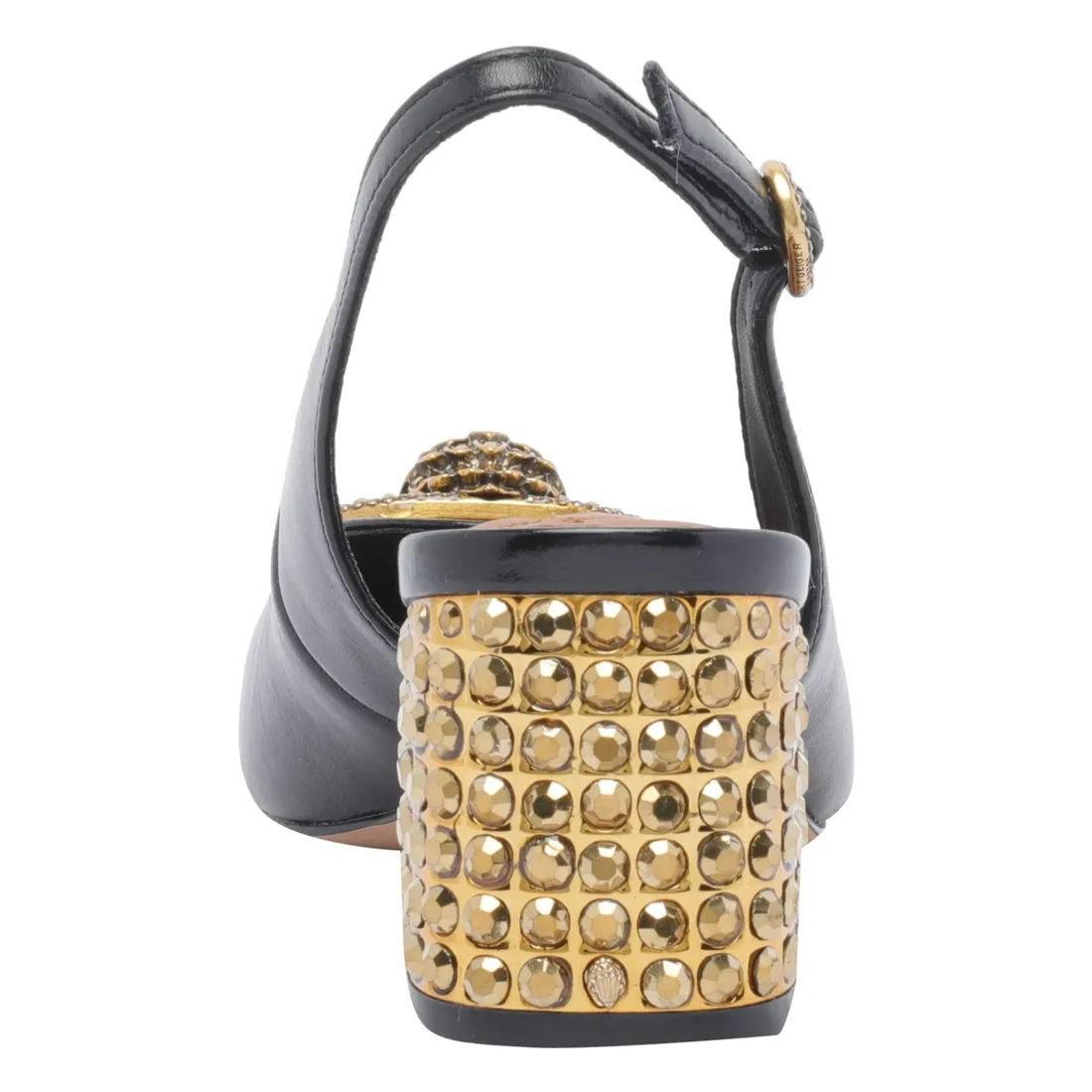 CHELSEA BLOCK SLINGBACK 3415000109/BLACK | Bruna Rosso